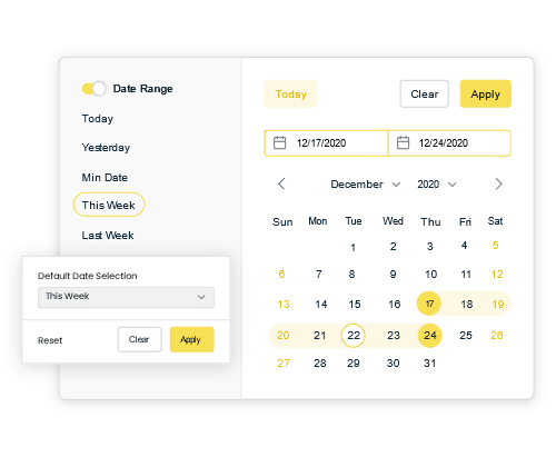 Date Picker - Powerviz