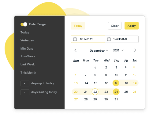 Date Picker - Powerviz