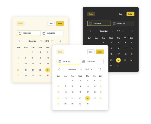 Date Picker - Powerviz